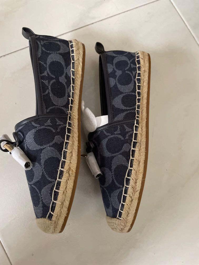 Coach Denim lady shoes, Women's Fashion, Footwear, Loafers on Carousell