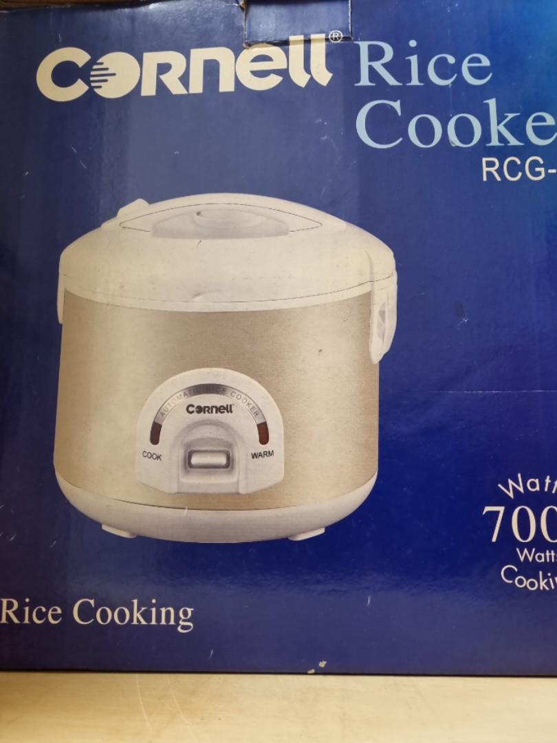 Cornell Rice cooker 1.8 litres, TV & Home Appliances, Kitchen ...