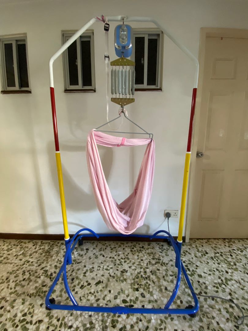 Cradle set with motor, Babies & Kids, Baby Nursery & Kids Furniture ...
