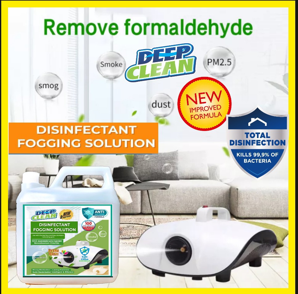 Deep Clean Disinfectant Fogging Solution, Beauty & Personal Care ...