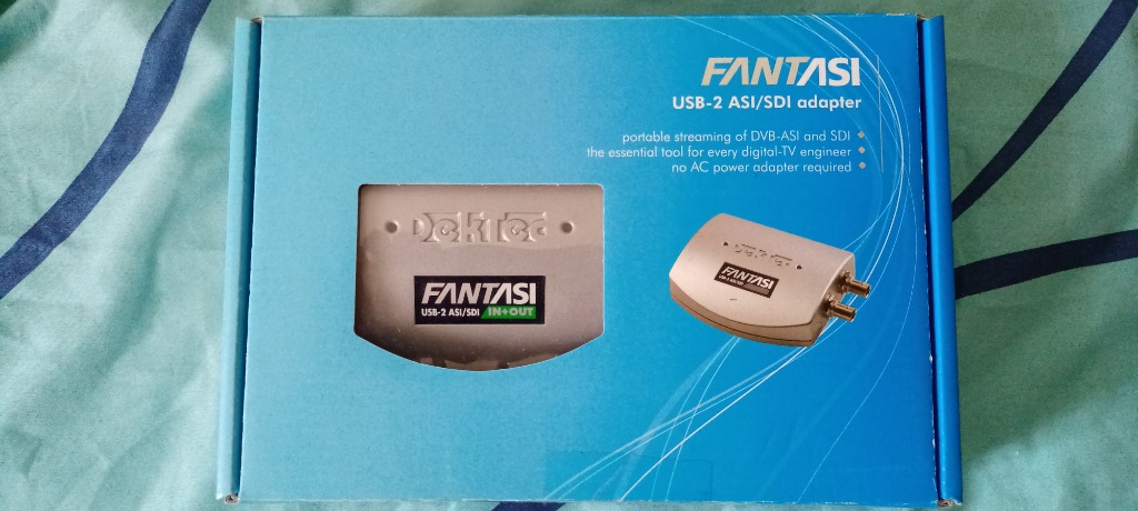 DekTec FANTASI USB-2 ASI/SDI Adaptor, Computers & Tech, Parts ...
