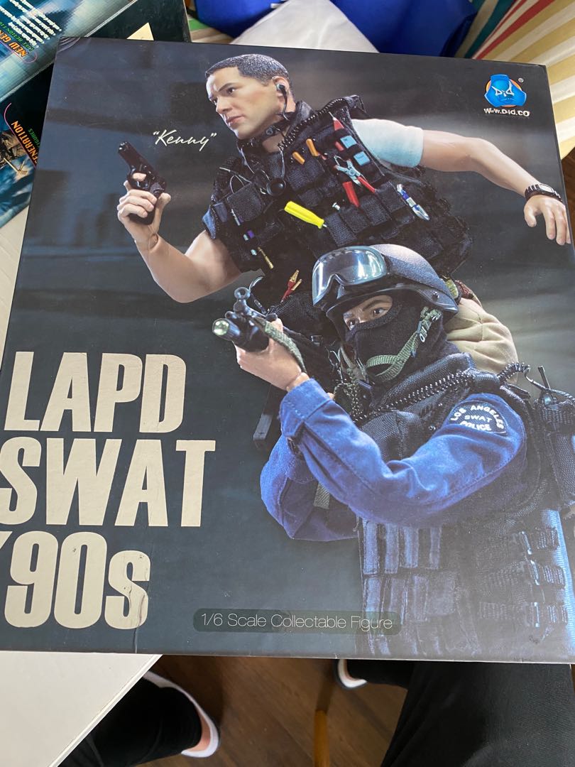 DID 1/6 LAPD SWAT 90s Kenny Keanu Reeves Police outfit used, Hobbies & Toys, Toys & Games on ...