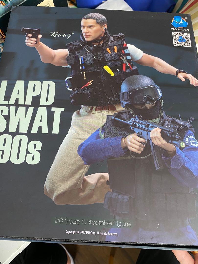 DID 1/6 LAPD SWAT 90s Kenny Keanu Reeves Police outfit used, Hobbies ...