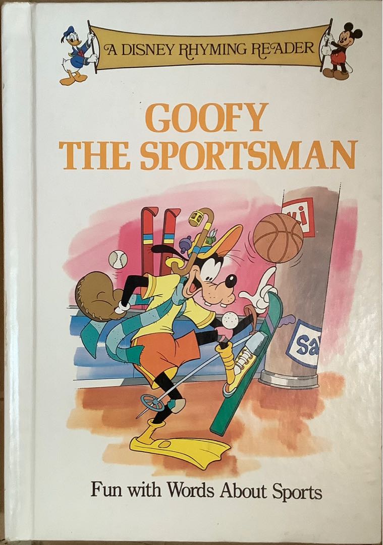 Disney Goofy the Sportsman, Hobbies & Toys, Books & Magazines, Children ...