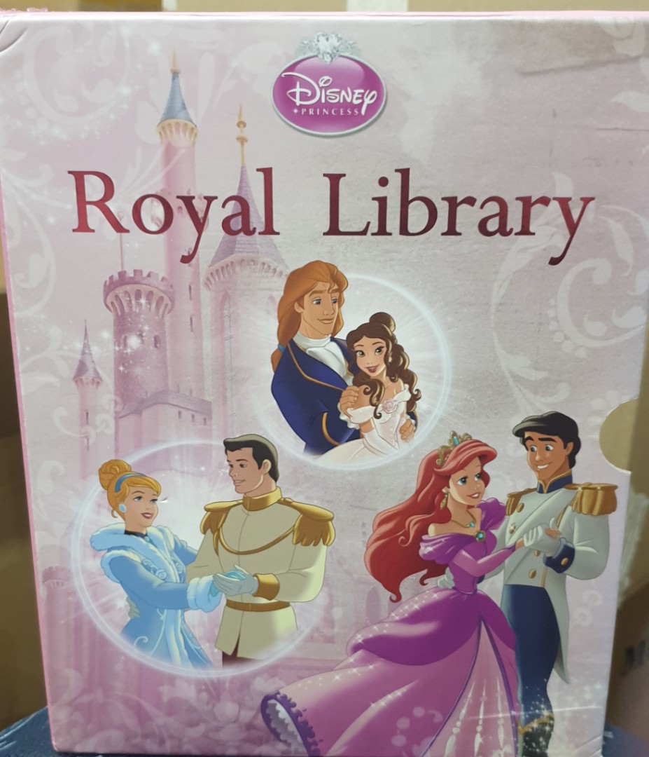 Disney Princess Royal Library (6 books), Hobbies & Toys, Books ...