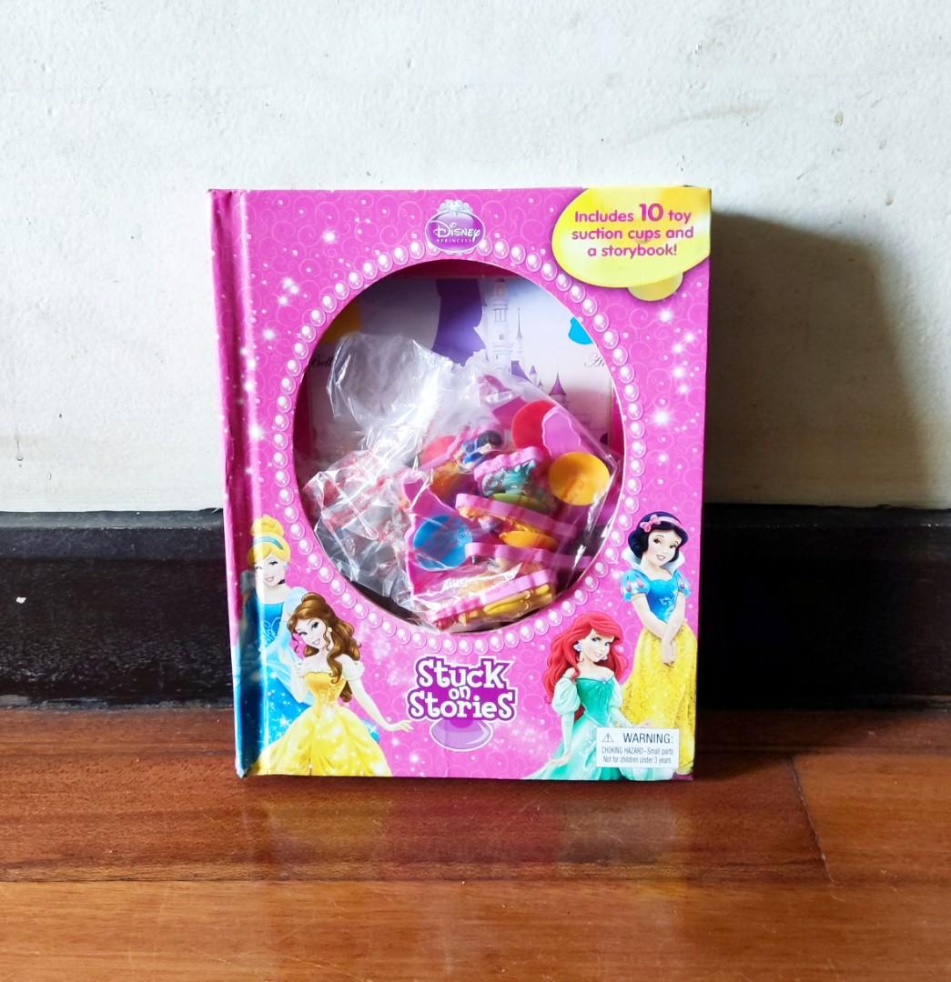 Disney Princess Stuck on Stories Book with Figures, Hobbies & Toys ...
