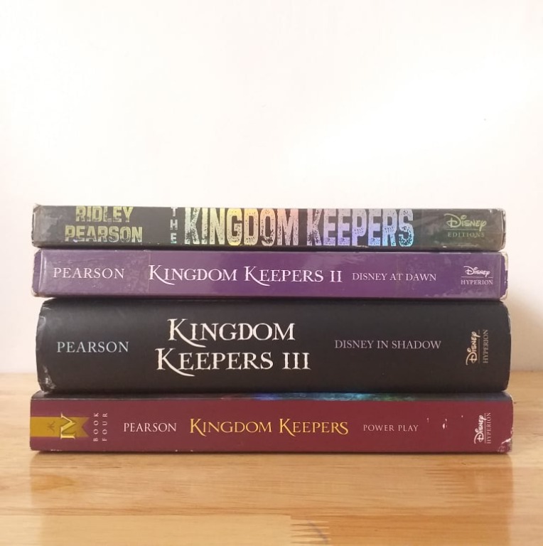 Disney's The Kingdom Keepers novel and books series 1-4, kids, children ...