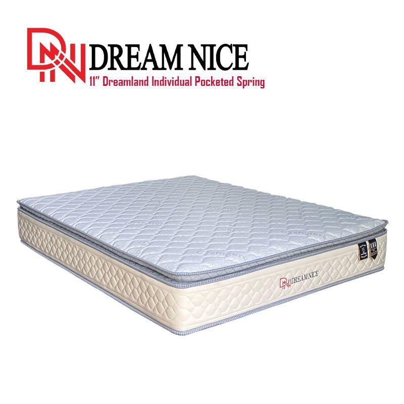 Dreamland Divan Bed Set (Queen ), Furniture & Home Living, Furniture ...