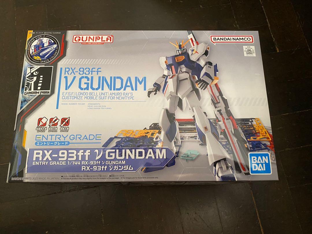 EG RX-93FF Nu Gundam (Gundam Side-F release), Hobbies & Toys, Toys & Games on Carousell