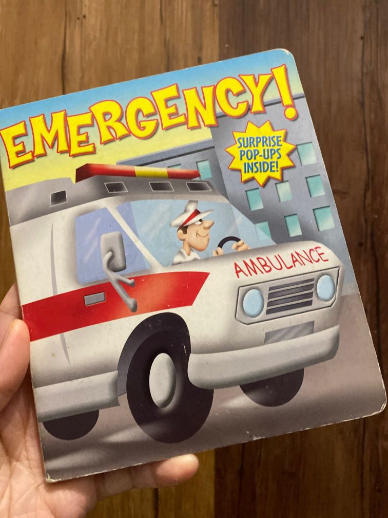 Emergency Vehicles Pop up, Hobbies & Toys, Books & Magazines, Children ...