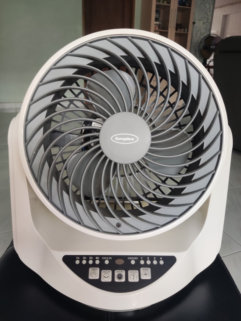 EuropAce Jet Turbine Fan, Furniture & Home Living, Lighting & Fans ...
