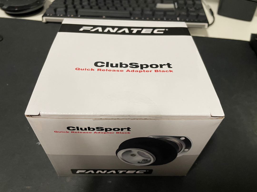 Fanatec Clubsport QR1 quick release, Video Gaming, Gaming Accessories ...