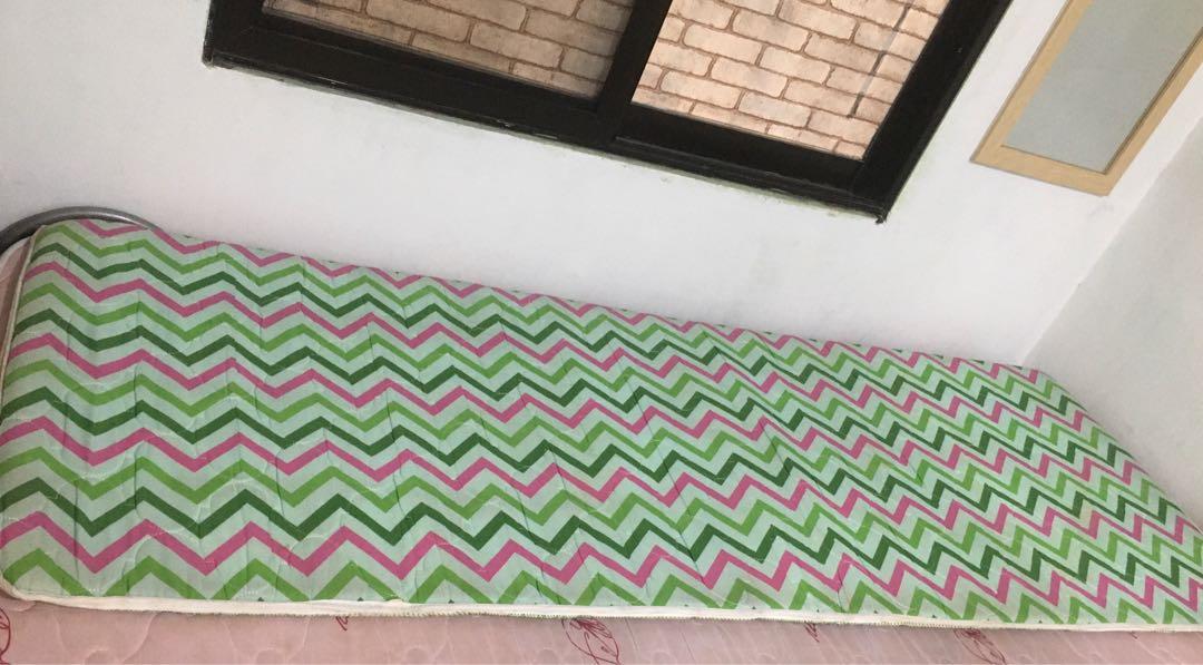 Foldable Banig Bed, Furniture & Home Living, Bedding & Towels on Carousell