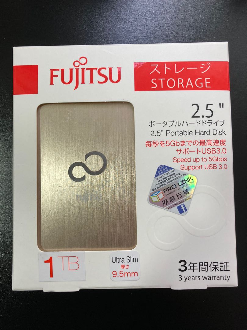 Fujitsu 2.5” Storage 1TB Hard Disk, 電腦＆科技, 電腦周邊及配件, 硬碟及儲存器 - Carousell