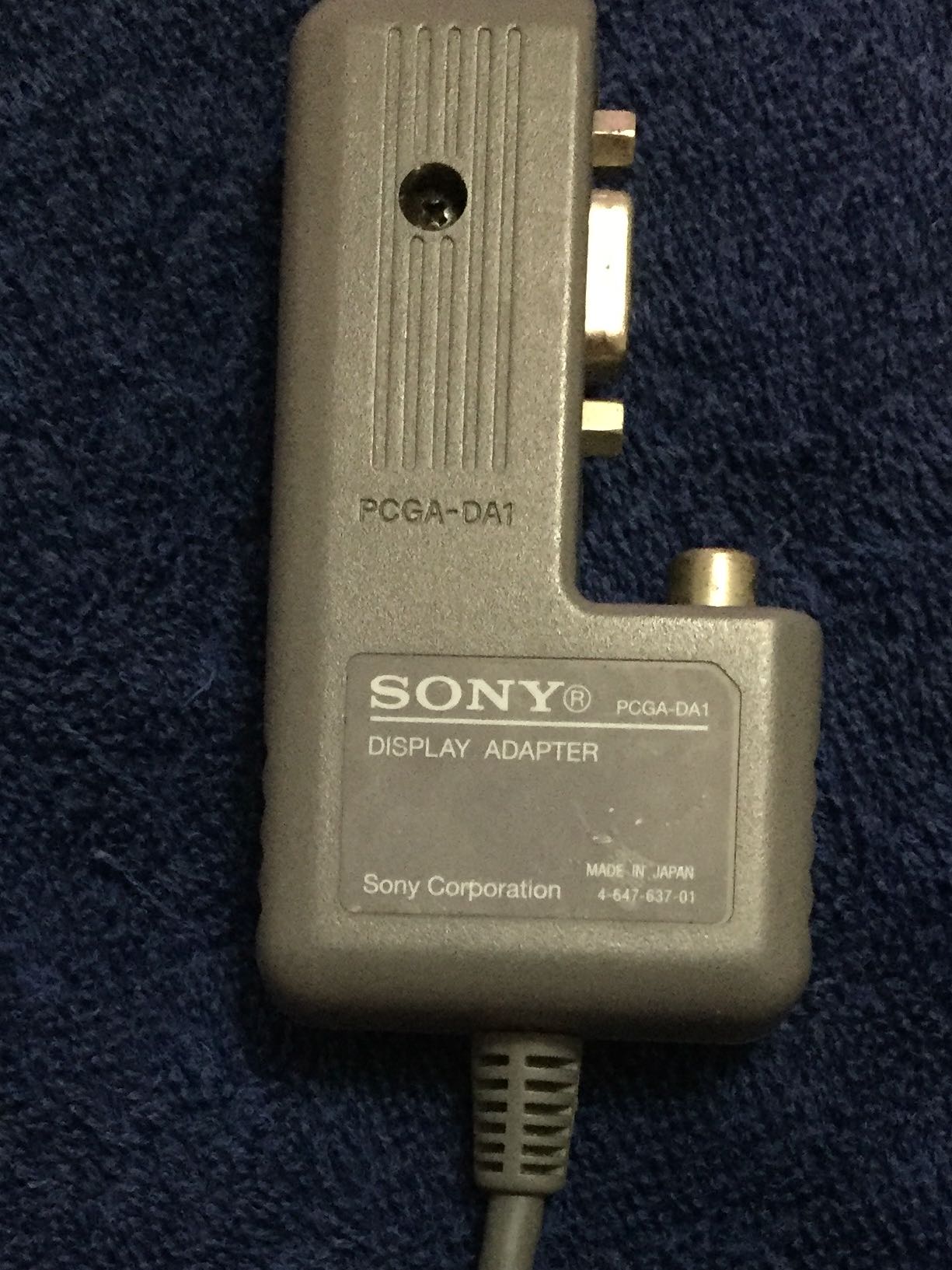 Genuine Sony Vaio Cable Adaptor, Computers & Tech, Parts & Accessories ...