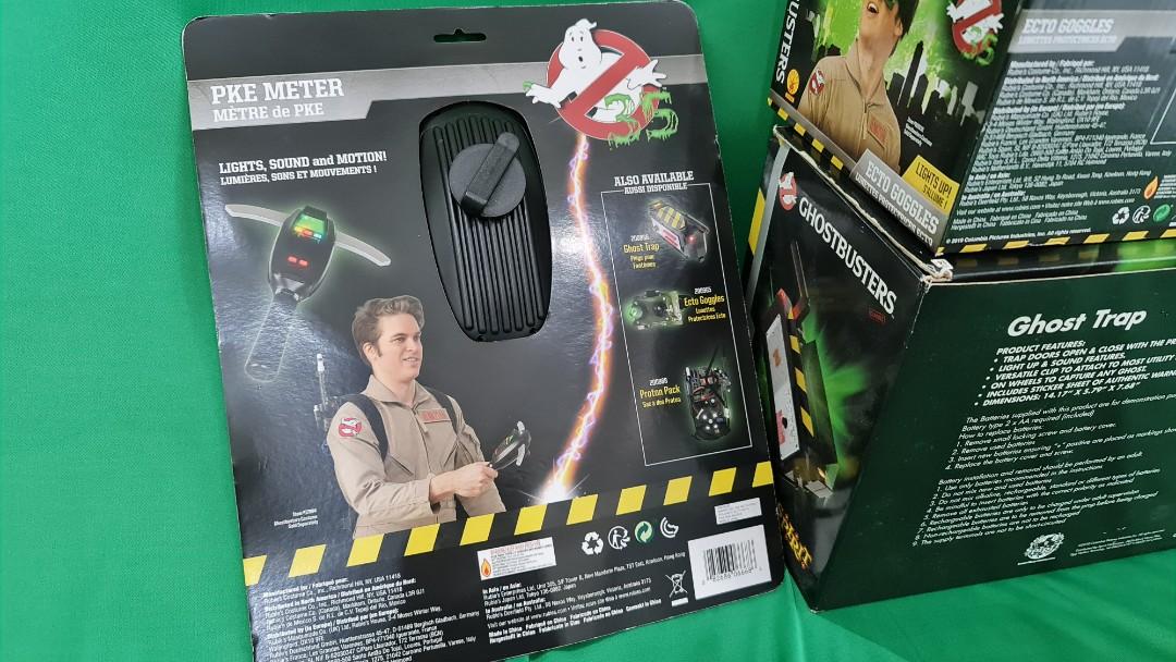 Ghostbusters PKE Meter, Ecto Goggles & Ghost Trap, Hobbies & Toys, Toys ...