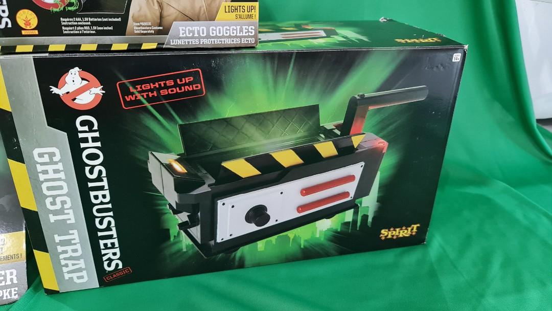 Ghostbusters PKE Meter, Ecto Goggles & Ghost Trap, Hobbies & Toys, Toys ...