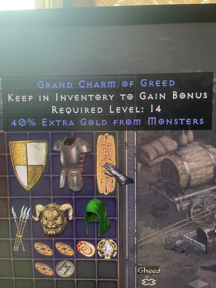 Grand Charm Of Greed D2R Diablo II Resurrected (Softcore, Ladder/Non ...