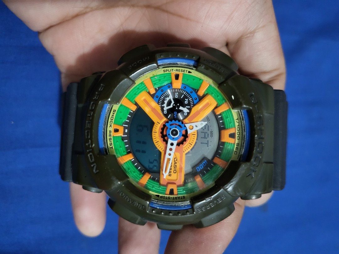 Gshock GA110 FC, Men's Fashion, Watches & Accessories, Watches on Carousell