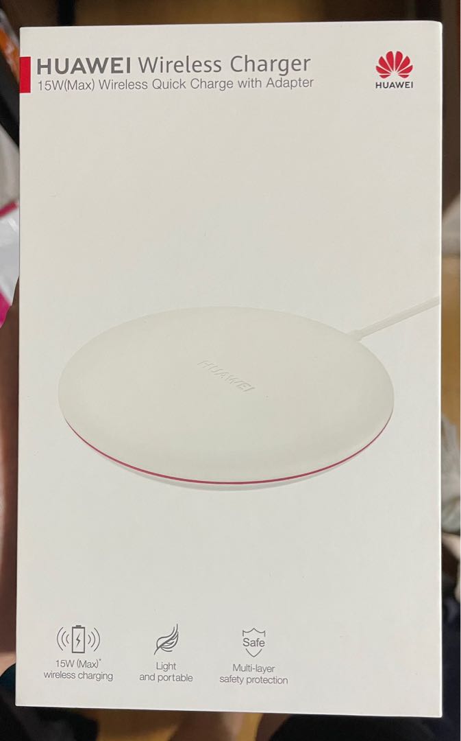 Huawei Wireless Charger 15W, Mobile Phones & Gadgets, Mobile & Gadget ...