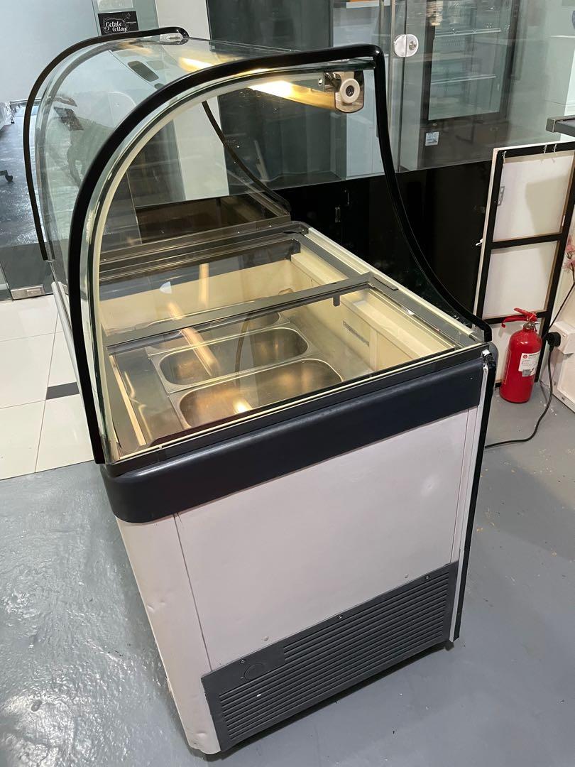 CLEARANCE SAle. Ice cream scooping display freezer, TV & Home ...