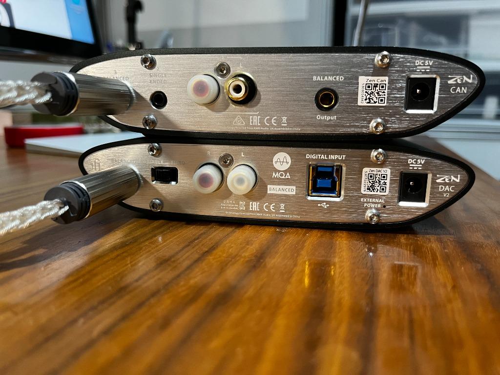 Ifi stack: Ifi Zen DAC v2 + ifi Zen Can + ifi balanced cable, Audio ... Ifi stack: Ifi Zen DAC v2 + ifi Zen Can + ifi balanced cable, Audio ...