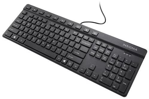Insignia USB Keyboard (NS-PNK5001-C) Black Insignia USB Keyboard (NS ...