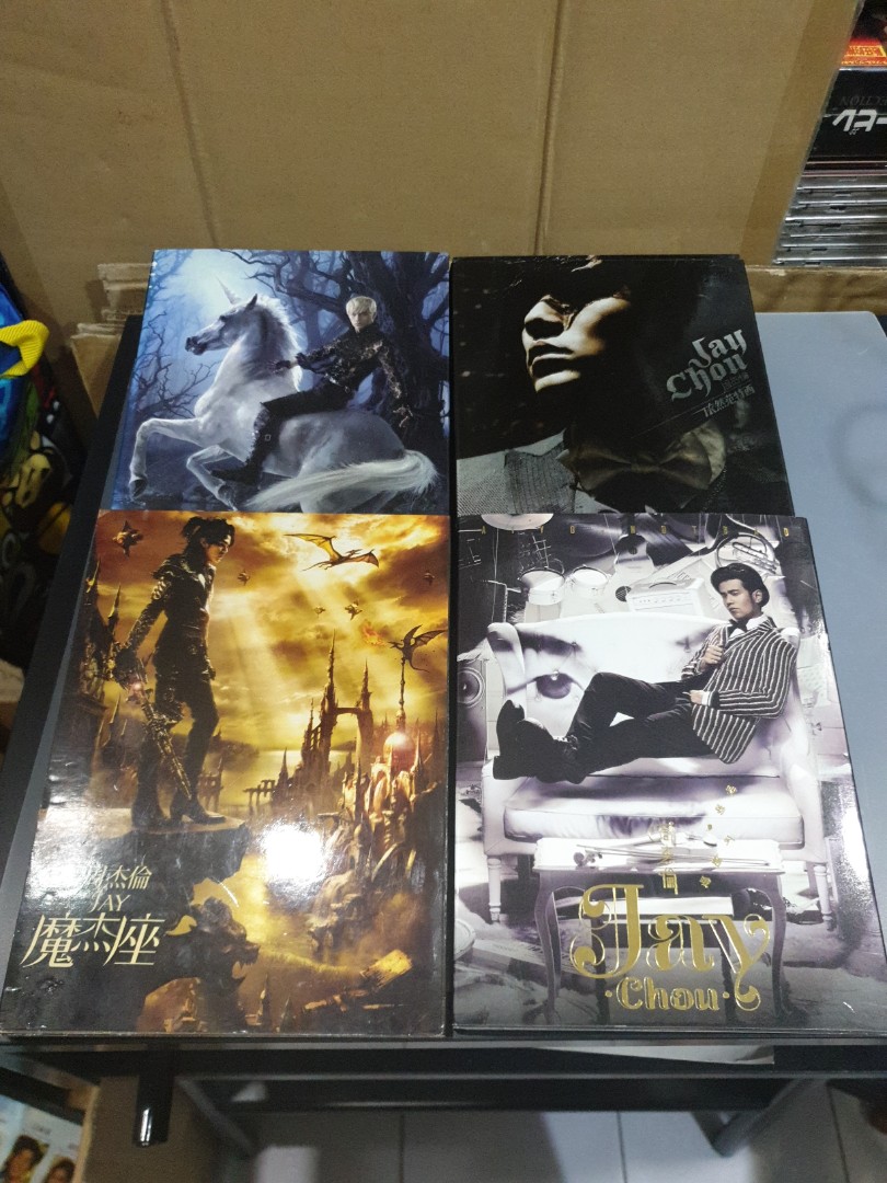 Jay Chou 周杰倫 x 4 Albums, Hobbies & Toys, Music & Media, CDs & DVDs on ...