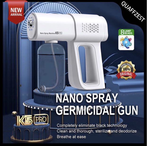 Offer 2022 K5 pro Nano spray gun sanitizer sprayers USB rechargeable handheld steam disinfection ...