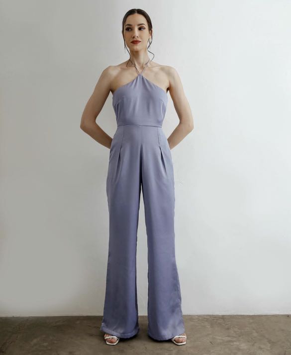 Laure by Roma Elle Jumpsuit in Pigeon, Women's Fashion, Dresses & Sets ...