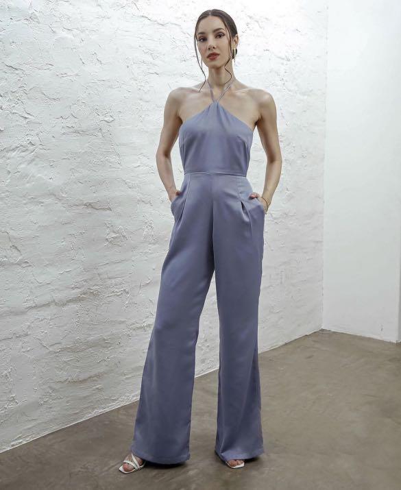 Laure by Roma Elle Jumpsuit in Pigeon, Women's Fashion, Dresses & Sets ...
