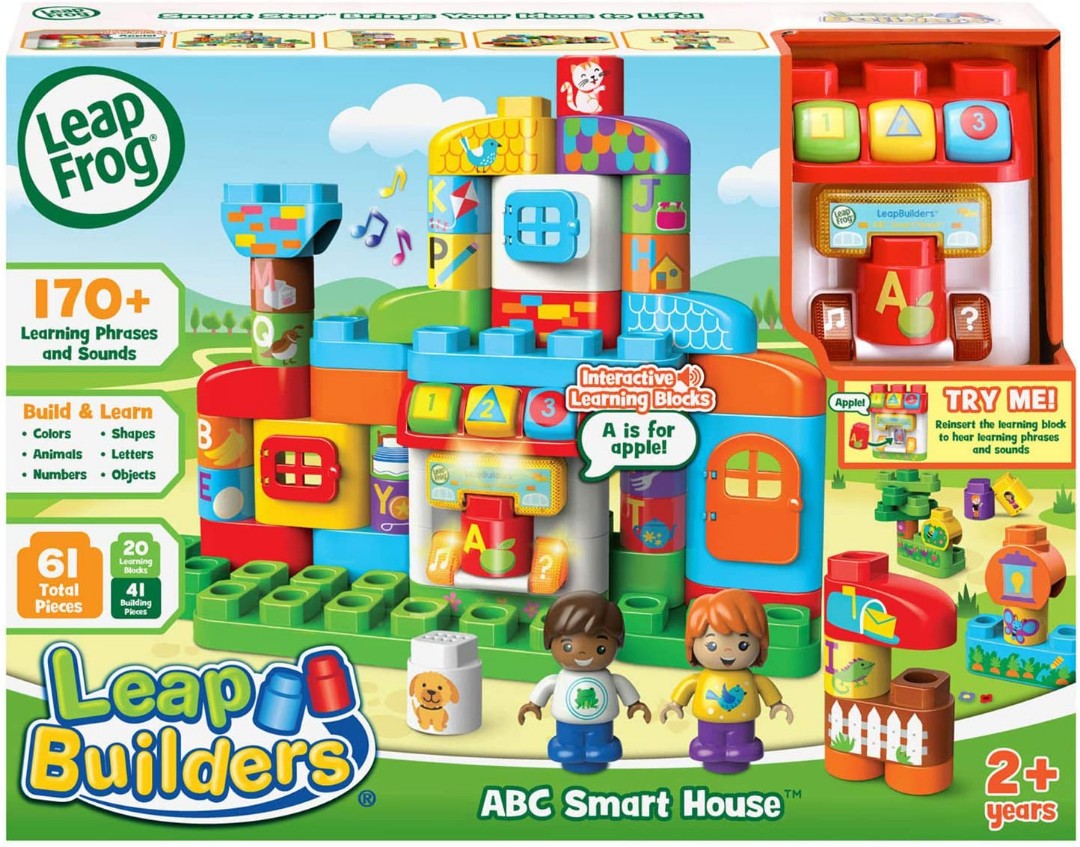LeapFrog LeapBuilders ABC Smart House, Hobbies & Toys, Toys & Games on ...