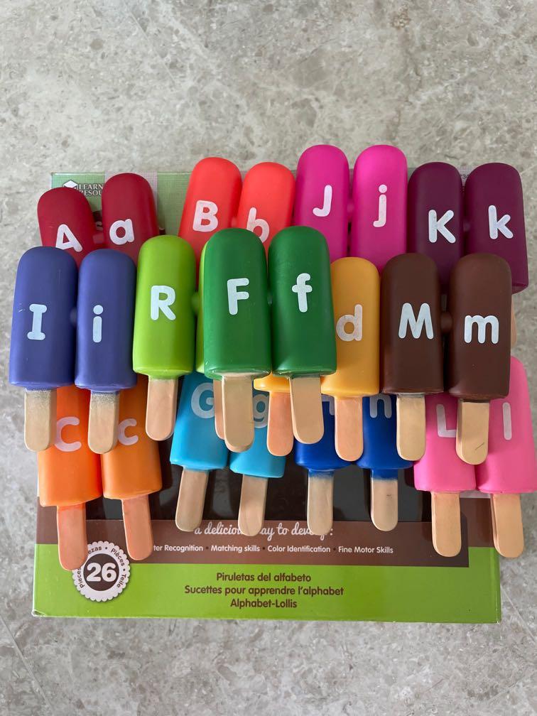 Learning Resources Alpha Pops Alphabet Recognition, Hobbies & Toys ...
