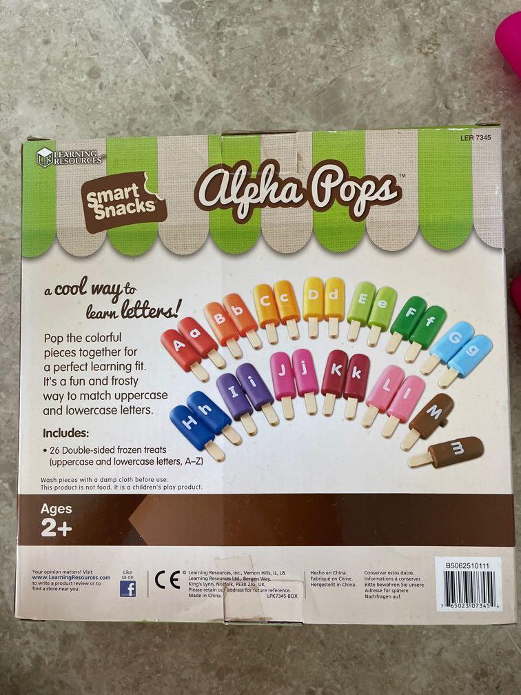 Learning Resources Alpha Pops Alphabet Recognition, Hobbies & Toys ...