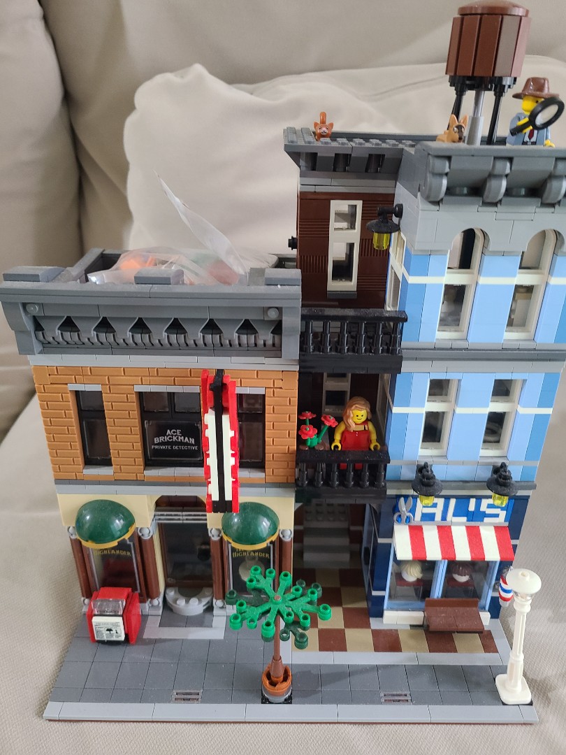 齊件齊人仔有說明書, LEGO 10246 DETECTIVE'S OFFICE 10182, 興趣及遊戲, 玩具 & 遊戲類 - Carousell
