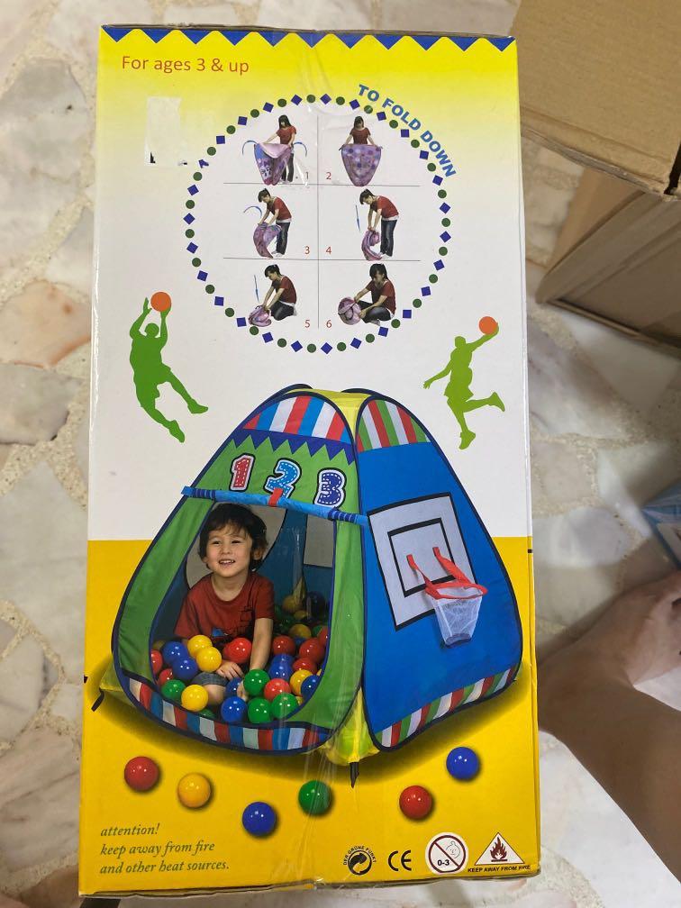 Magic ball house with 50 balls, Hobbies & Toys, Toys & Games on Carousell