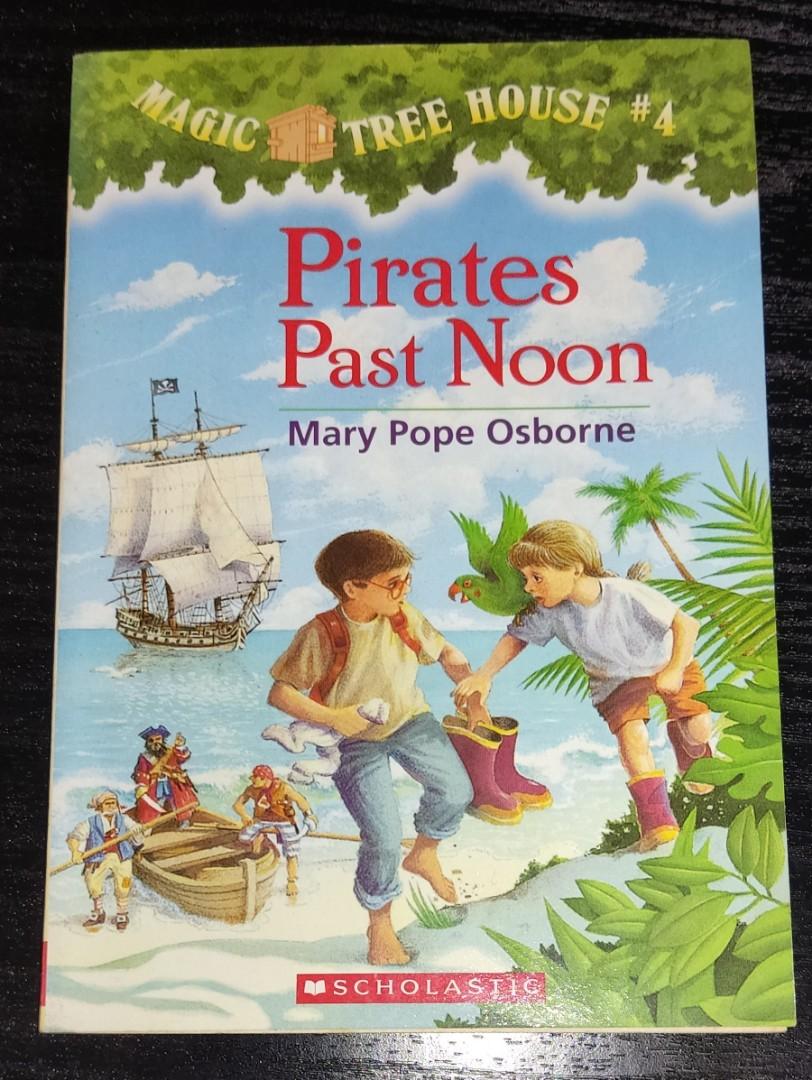Magic Tree House #4 Pirates Past Noon, 興趣及遊戲, 書本 & 文具, 小說 & 故事書 - Carousell