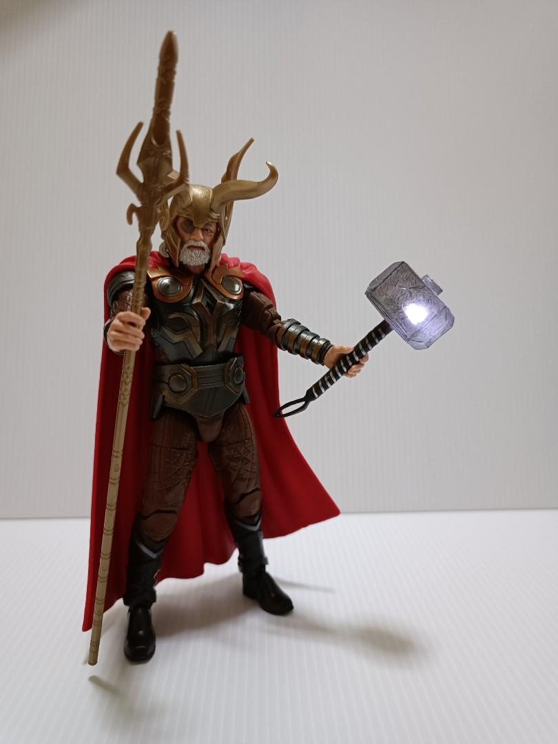 Marvel Thor Loki Odin Avengers Mojlinir Hammer Accessory Light up 1/12 ...