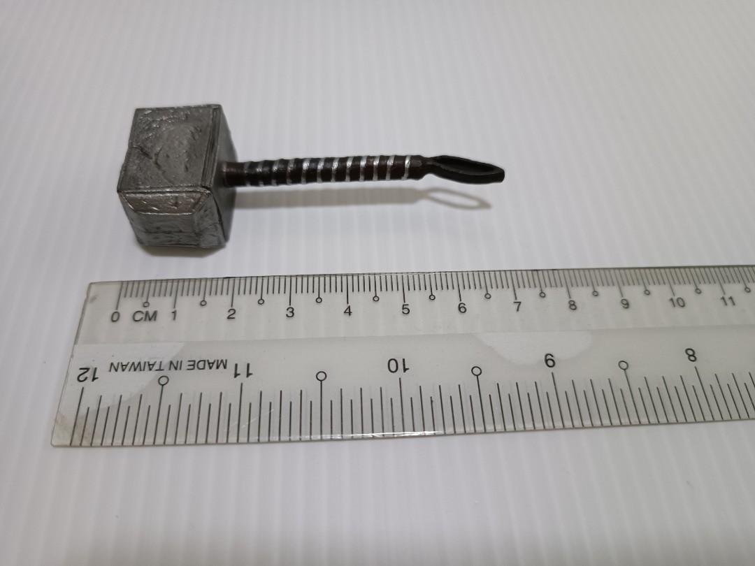 Marvel Thor Loki Odin Avengers Mojlinir Hammer Accessory Light up 1/12 ...