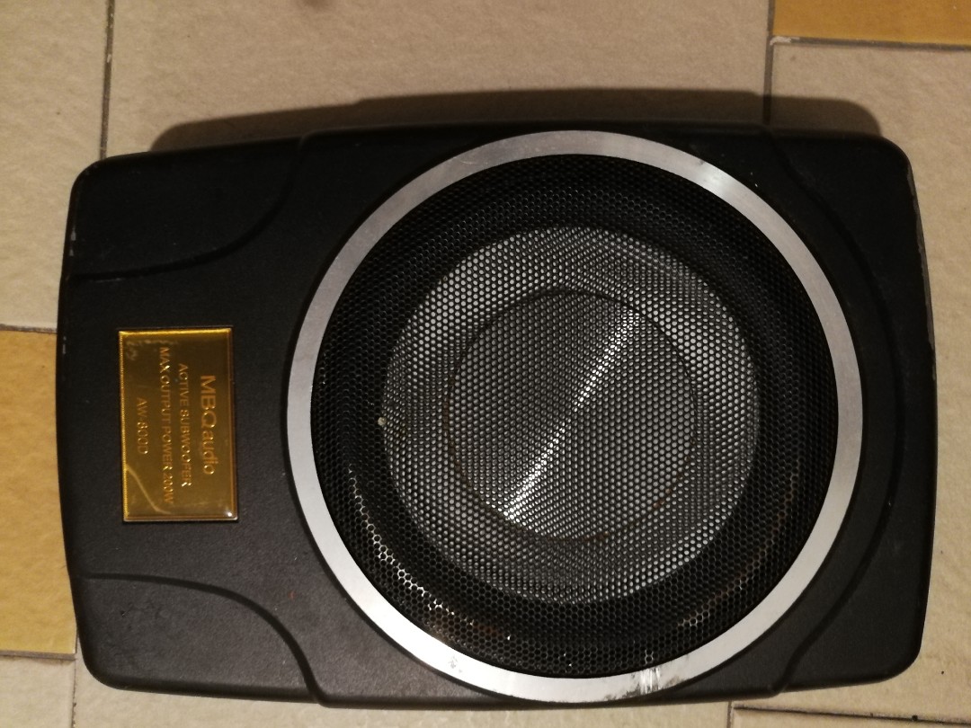 MBQ AUDIO SUBWOOFER, Audio, Soundbars, Speakers & Amplifiers on Carousell
