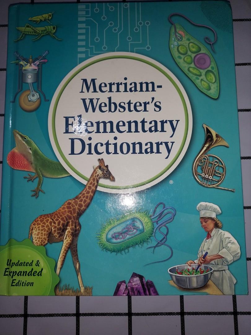 Merriam's Webster Elementary Dictionary, Hobbies & Toys, Books ...