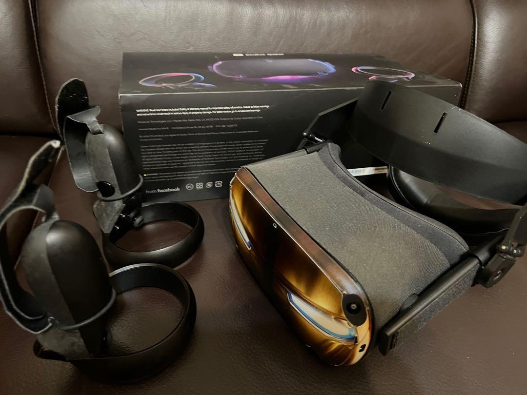 抵玩之選 Meta Oculus Quest 1 vr. 遊戲機64GB 連盒 靚頭帶 新淨 睇戲 打機 , 電子遊戲, 電子遊戲機, 其他 ...