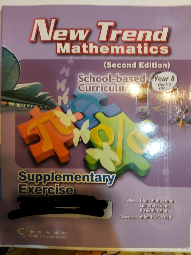 Mew Trend Mathematics supplementary exercise Year 8 Book 2 ans Student ...