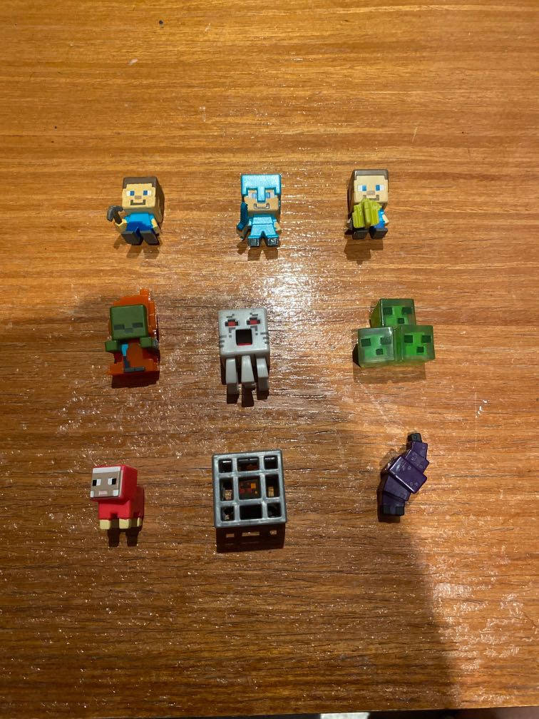 Mini Minecraft collectibles, Hobbies & Toys, Toys & Games on Carousell