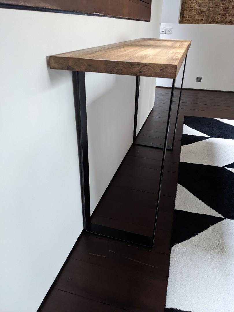 Minimal Console Table, Furniture & Home Living, Furniture, Tables ...