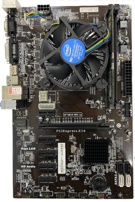 Biostar Mobo + CPU + CPU fan, Computers & Tech, Parts & Accessories ...