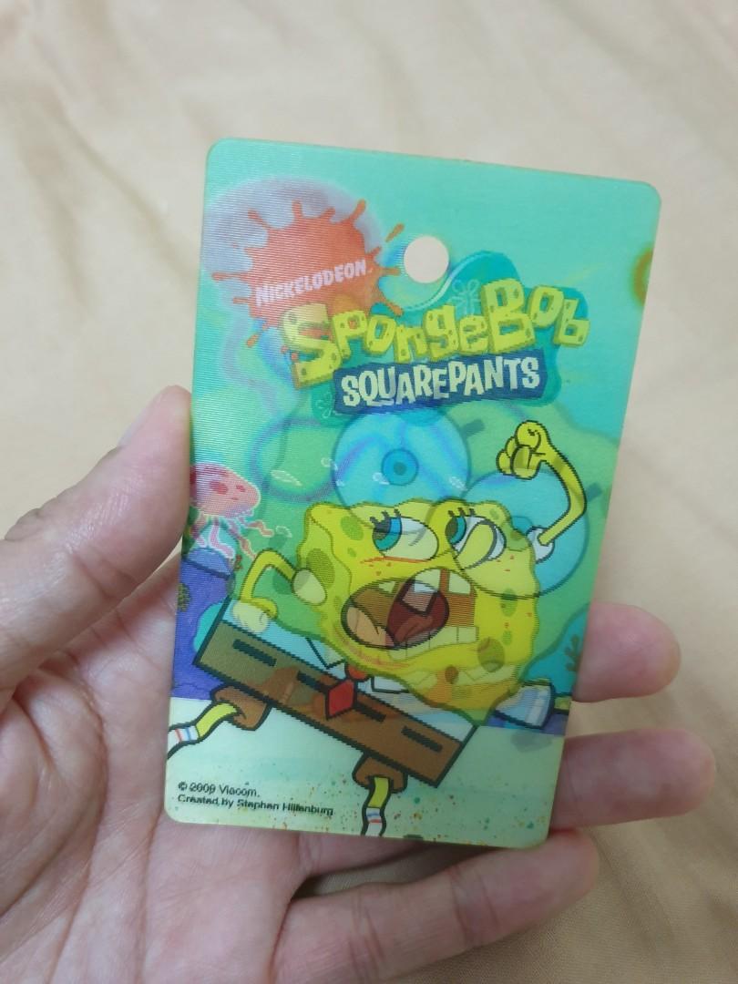 Nestle Spongebob NN Rare Lenticular Motion Promo Card 2009, Hobbies ...