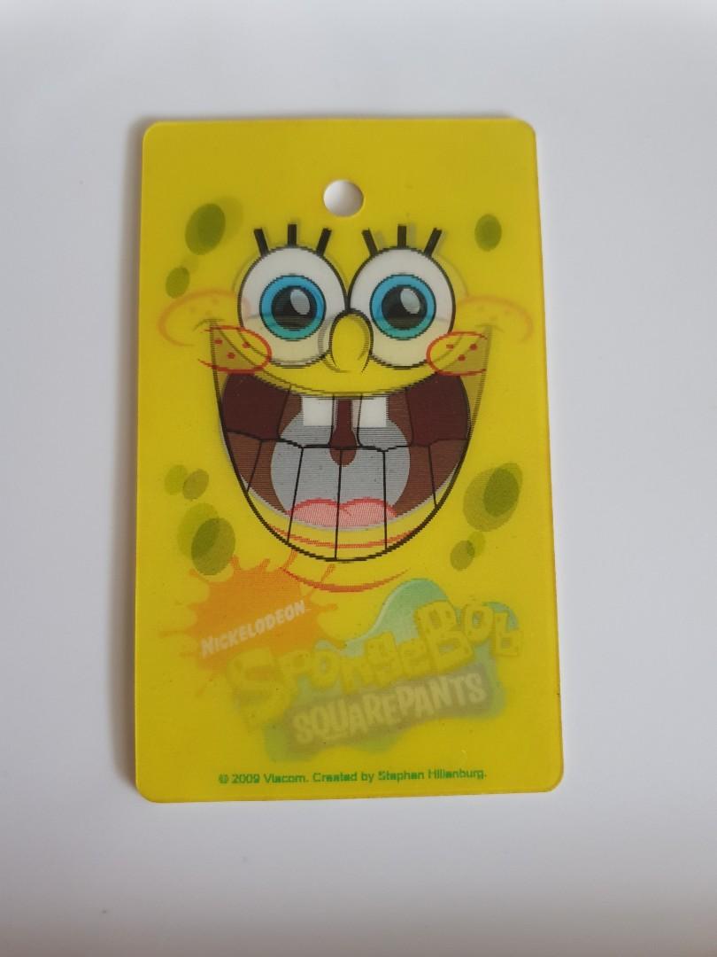 Nestle Spongebob NN Rare Lenticular Motion Promo Card 2009, Hobbies ...