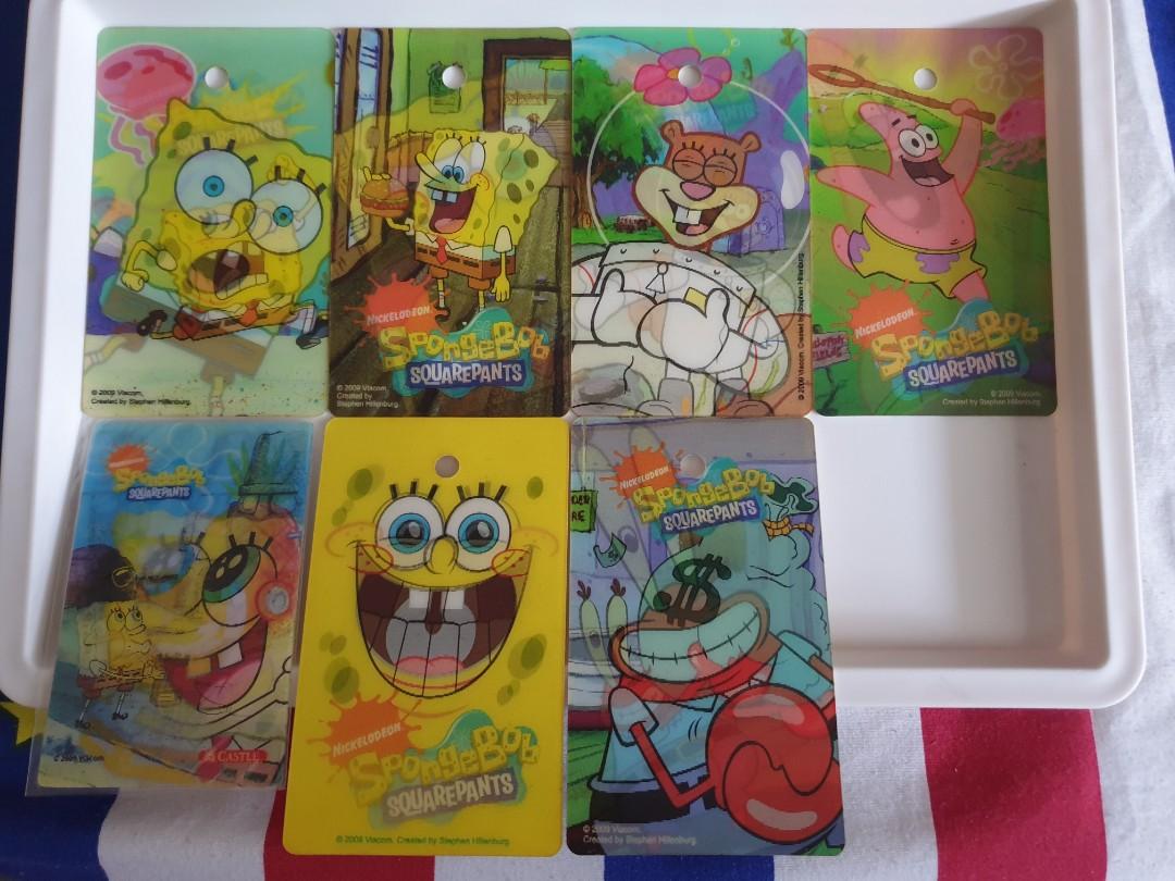 Nestle Spongebob NN Rare Lenticular Motion Promo Card 2009, Hobbies ...