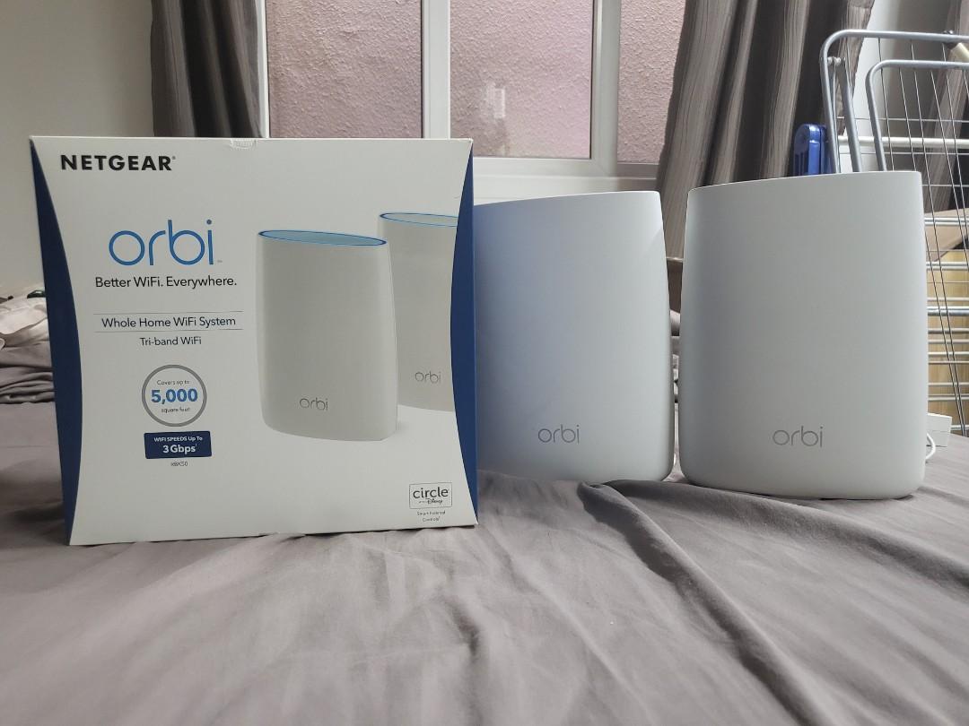 Netgear Orbi Router and Satellite RBR50 Mesh, Computers & Tech, Parts ...